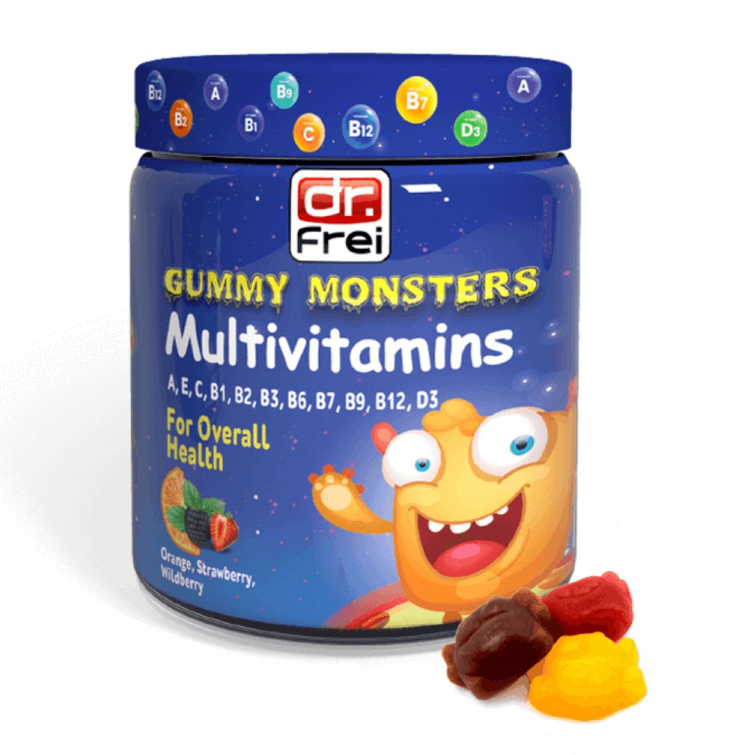Gummy Monsters Multivitamins | Vitamin Bears → Click Here